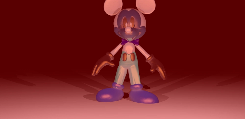 Photo redered Negative mickey | Abandoned: Discovery Island Fanon | Fandom