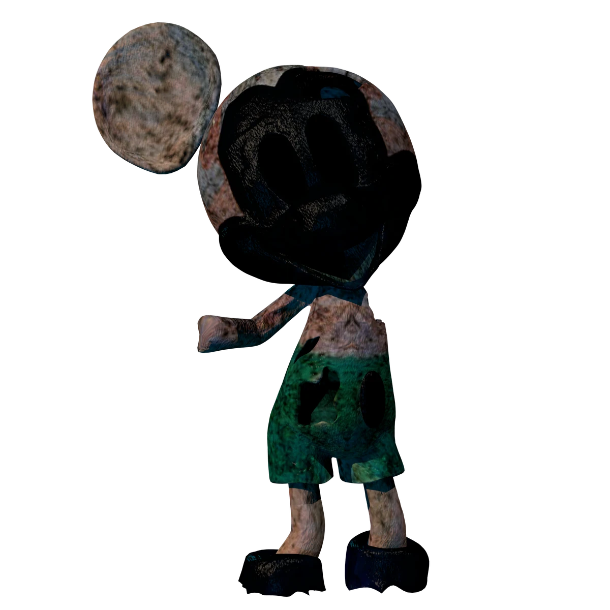 Burnt Photo-Negative Mickey | Abandoned: Discovery Island Fanon | Fandom