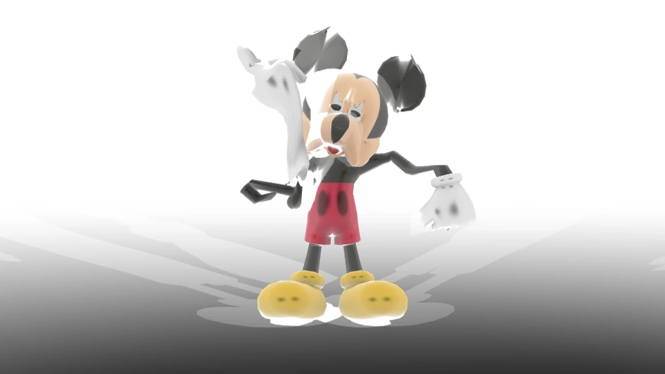 Mickey Mouse Middle Finger Png
