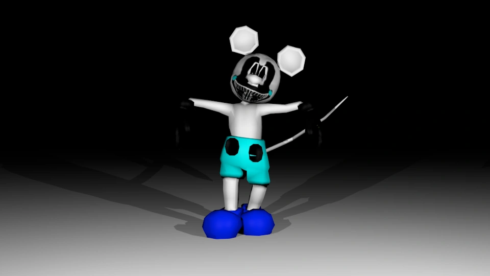 Photo Negative Slender Mickey | Abandoned: Discovery Island Fanon | Fandom