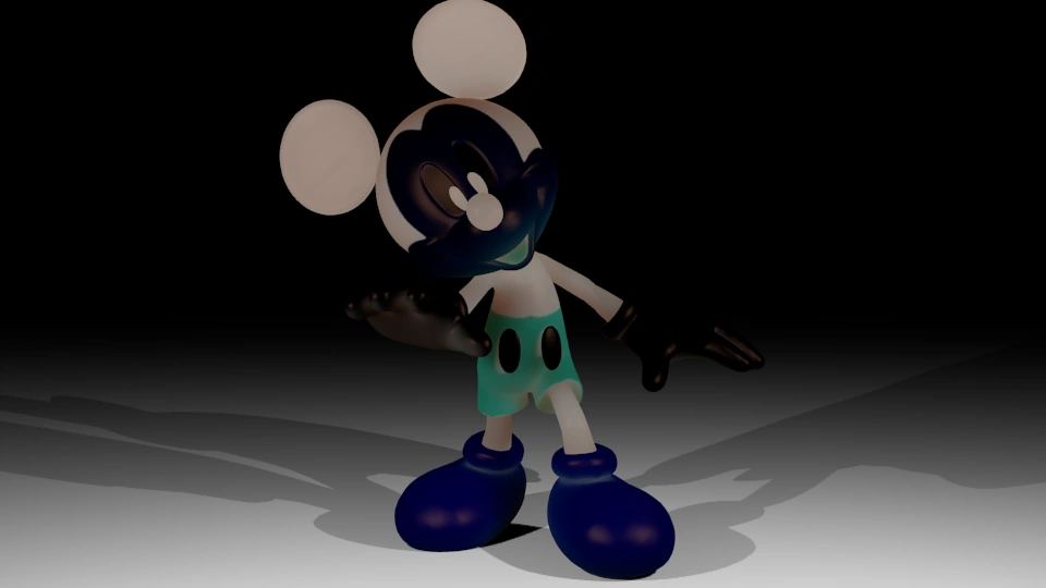 Darkened Photo-Negative Mickey | Abandoned: Discovery Island Fanon | Fandom