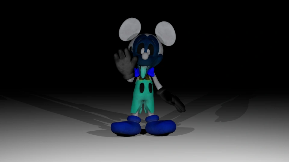 Photo-Negative Mickey | Abandoned: Magic Kingdom Wiki | Fandom