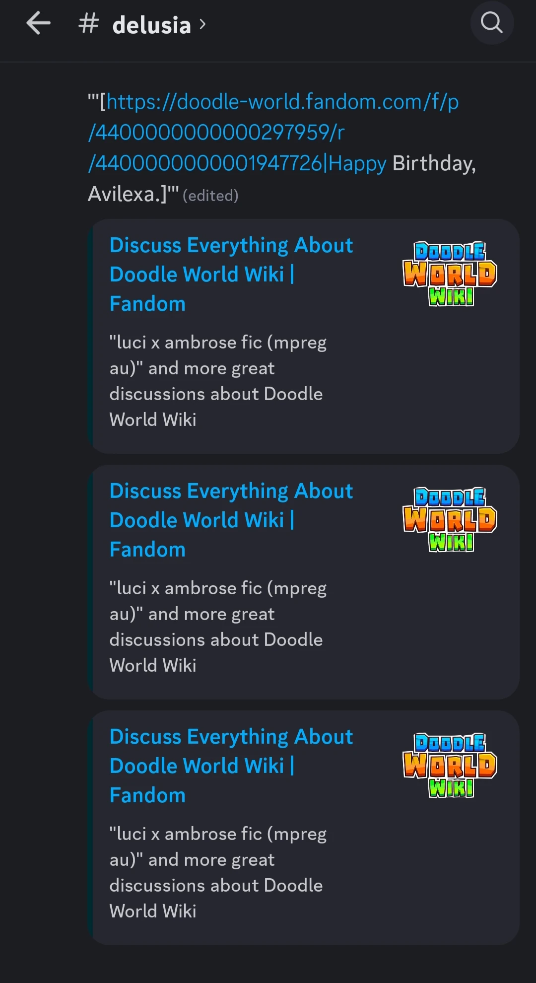 WHAT THE FRICK HAPPENED TO THE DWW DISCUSSION DISCORD LINKS?! | Fandom