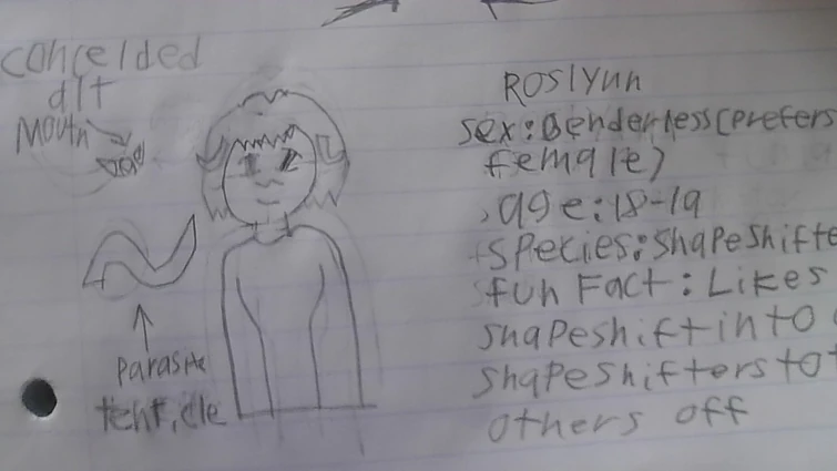 Slight Updates to Roslynn (My Shapeshifter OC) (Specifically the hair ...