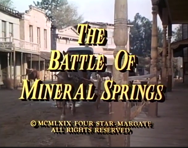 The Big Valley/The Battle of Mineral Springs | ABC Broadcast Archive ...