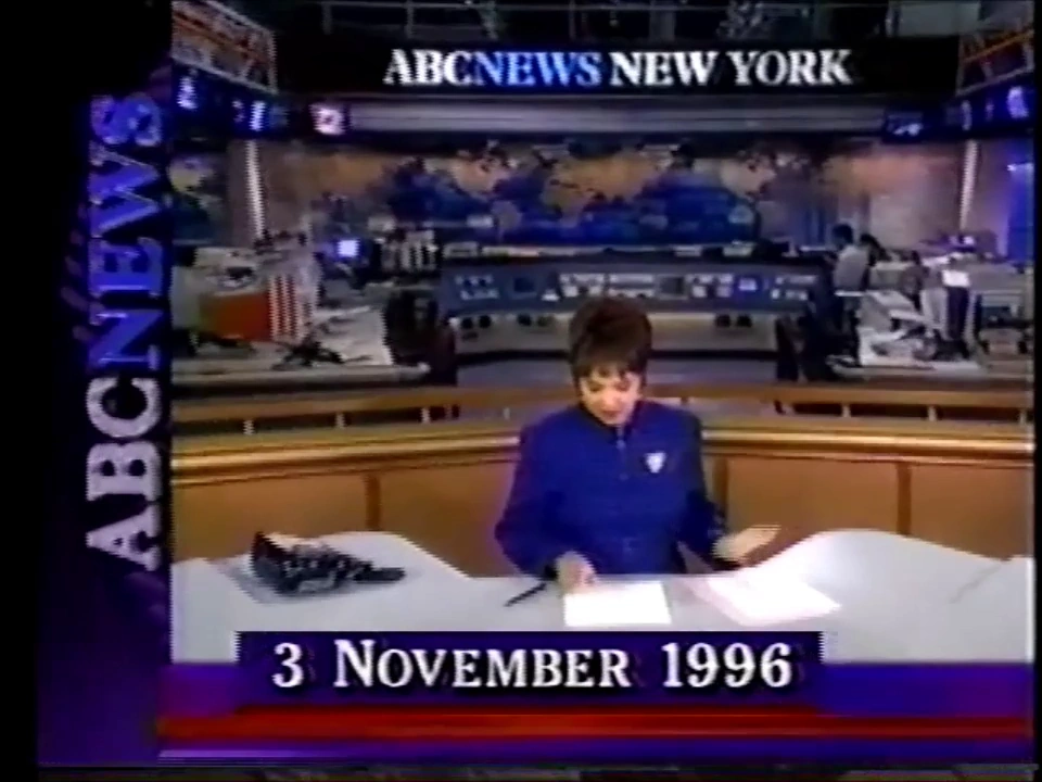 November 3, 1996 | ABC Broadcast Archive Wiki | Fandom