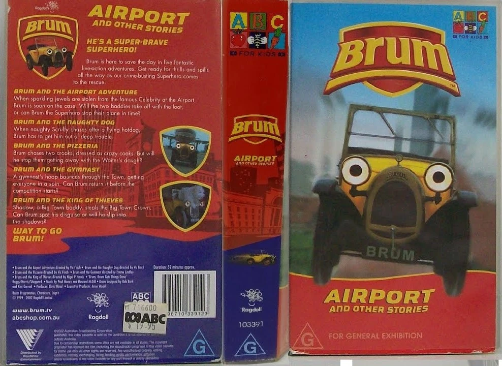 Brum: Airport and Other Stories/Home Video | ABC DVD Wiki | Fandom