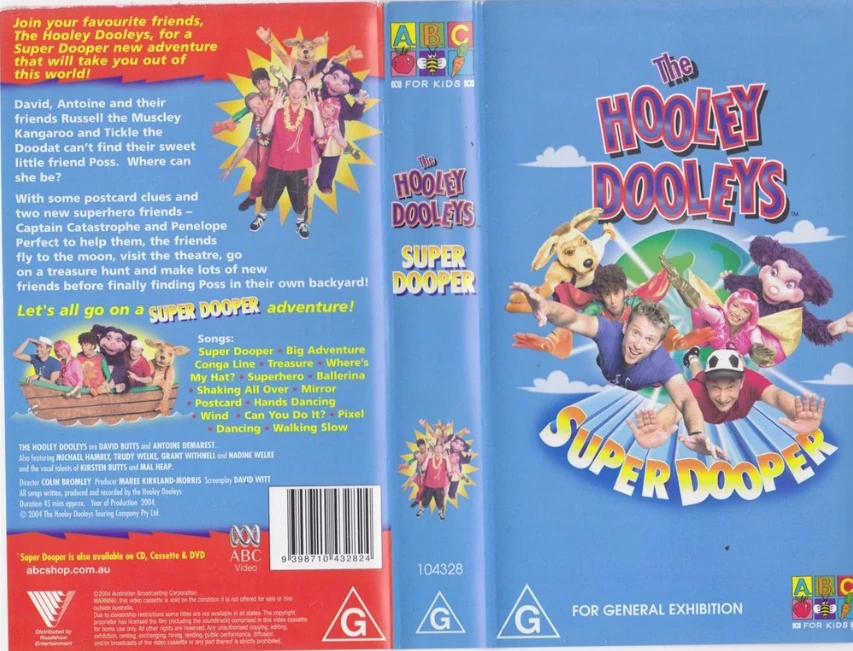 The Hooley Dooleys: Super Dooper/Home Video | ABC DVD Wiki | Fandom