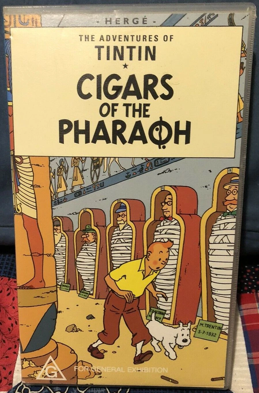 The Adventures of TinTin: Cigars of the Pharaoh | ABC DVD Wiki | Fandom