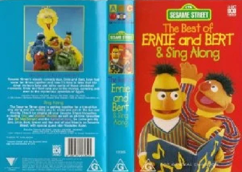 Sesame Street: The Best of Ernie and Bert and Sing Along/Home Video ...