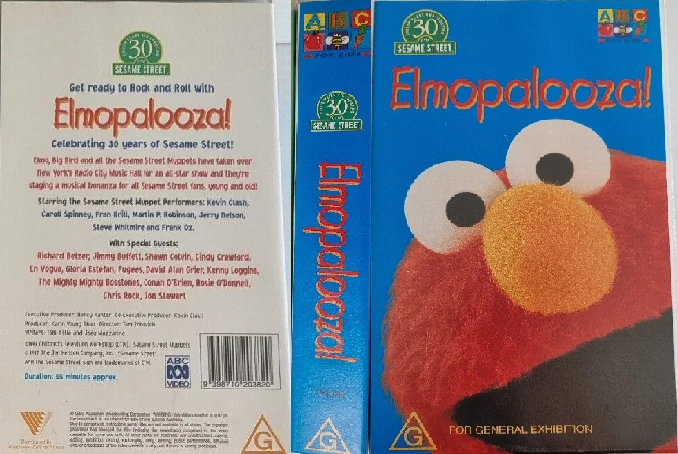 Sesame Street: Elmopalooza!/Home Video | ABC DVD Wiki | Fandom