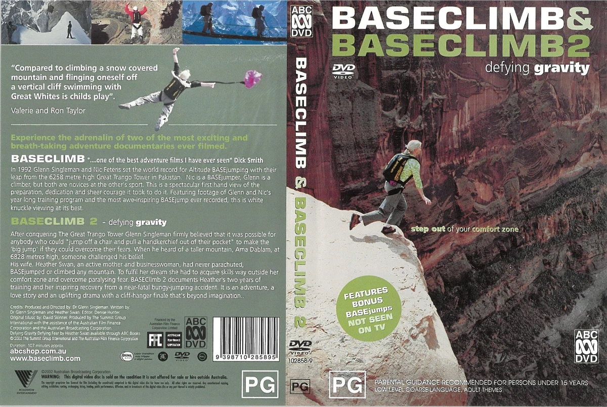 BASEClimb & BASEClimb 2: Defying Gravity/Home Video | ABC DVD Wiki | Fandom
