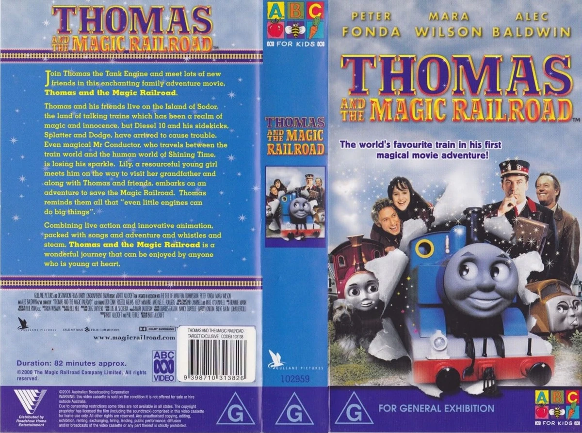 Thomas and the Magic Railroad/Home Video | ABC DVD Wiki | Fandom