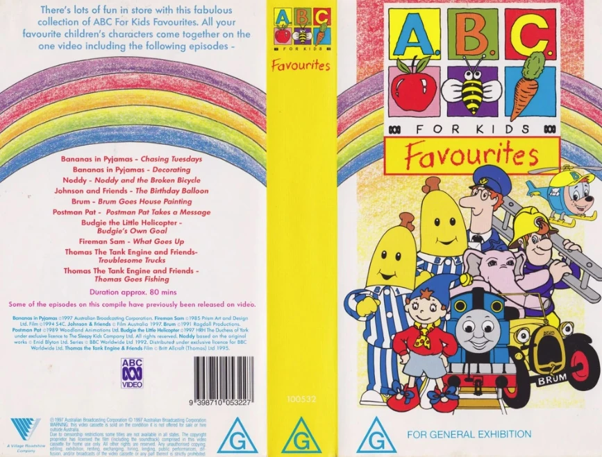 ABC For Kids: Favourites/Home Video | ABC DVD Wiki | Fandom