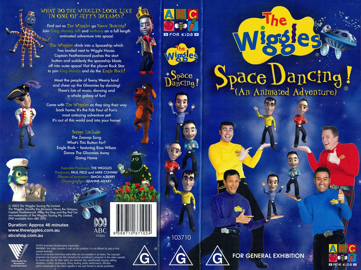 The Wiggles: Space Dancing!/Home Video | ABC DVD Wiki | Fandom