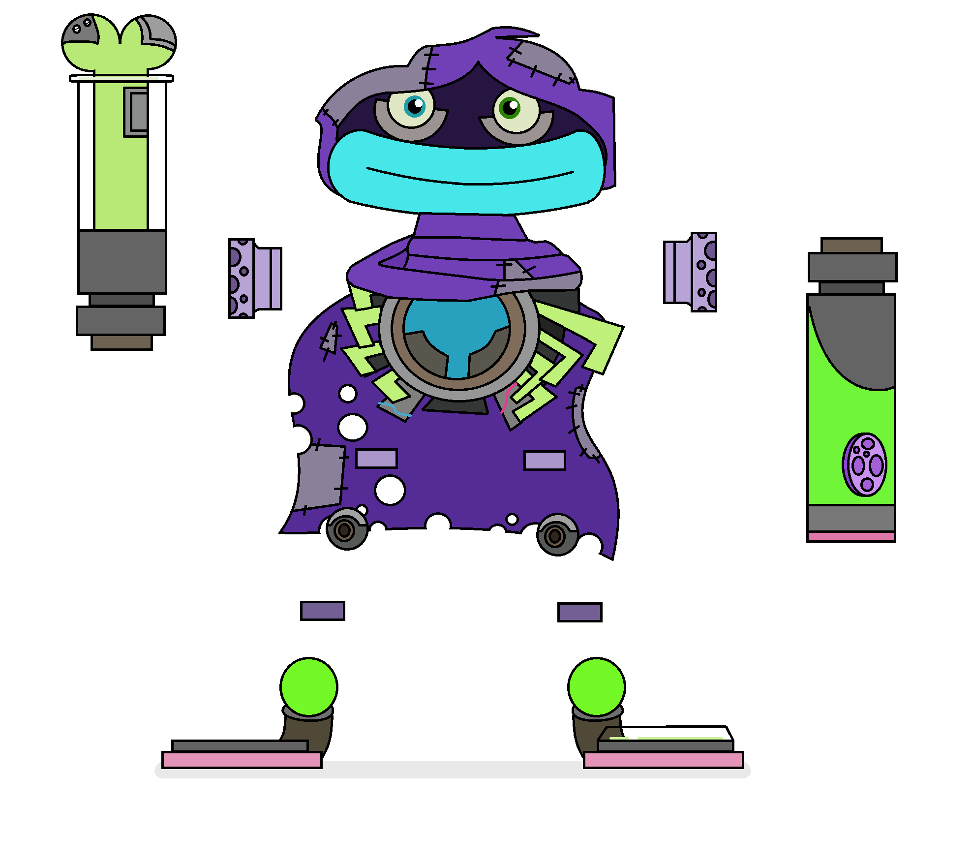 Drawing MSM Monsters Without The Wheel #14 | Fandom