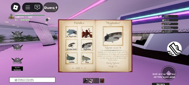 Got 25 of every mythical fish | Fandom