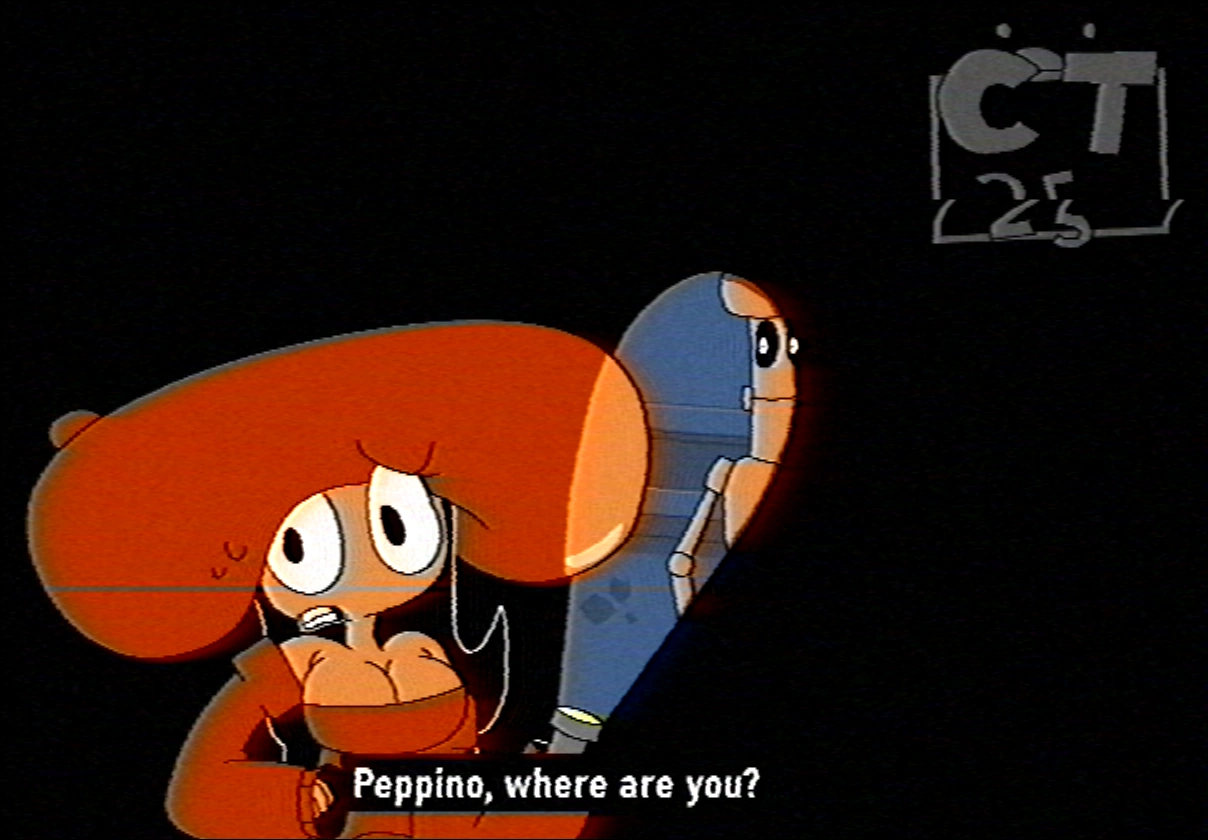 she trying to find peppino | Fandom