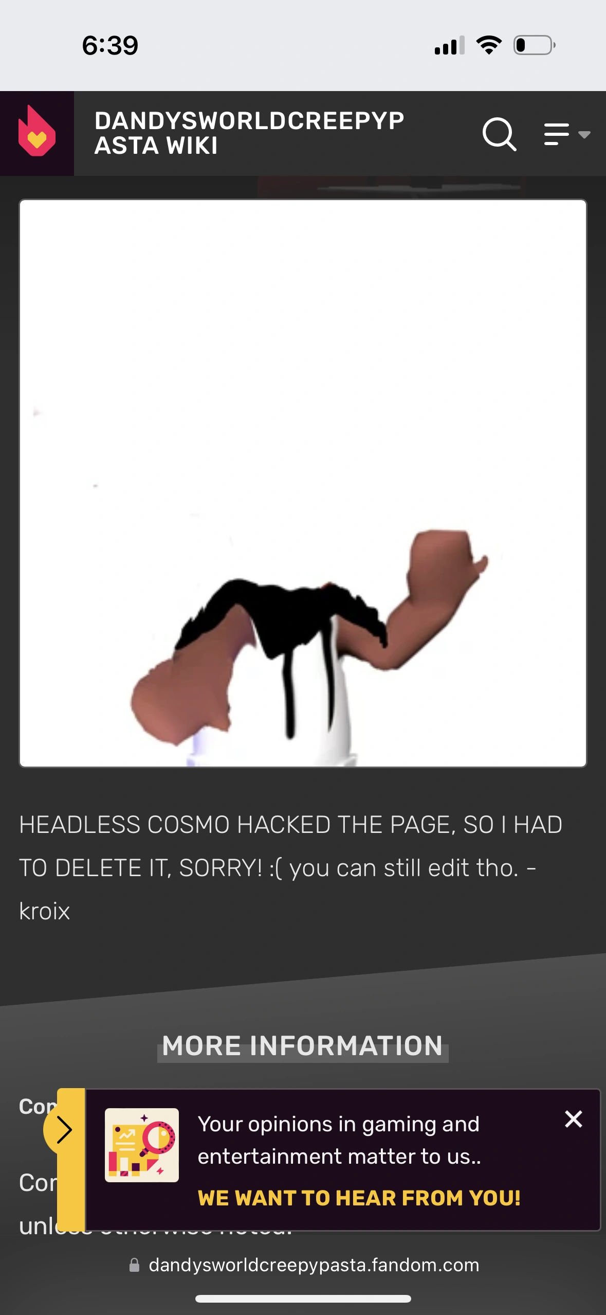 dandy’s world creepypasta wiki core | Fandom