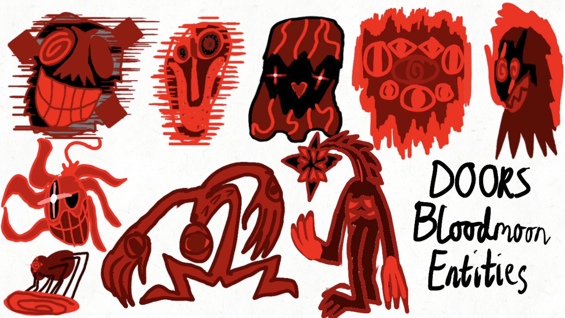 Doors Bloodmoon Entities Concept | Fandom