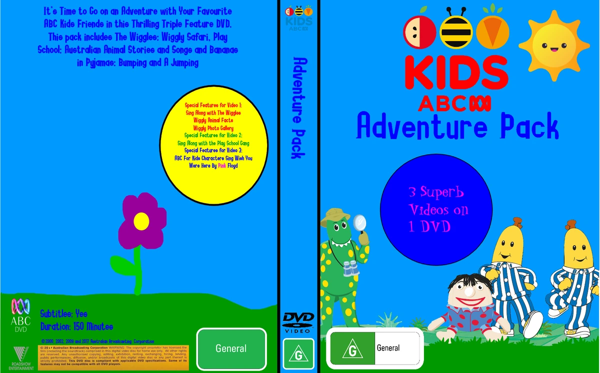 ABC For Kids: Adventure Pack (video) | ABC For Kids Wiki | Fandom