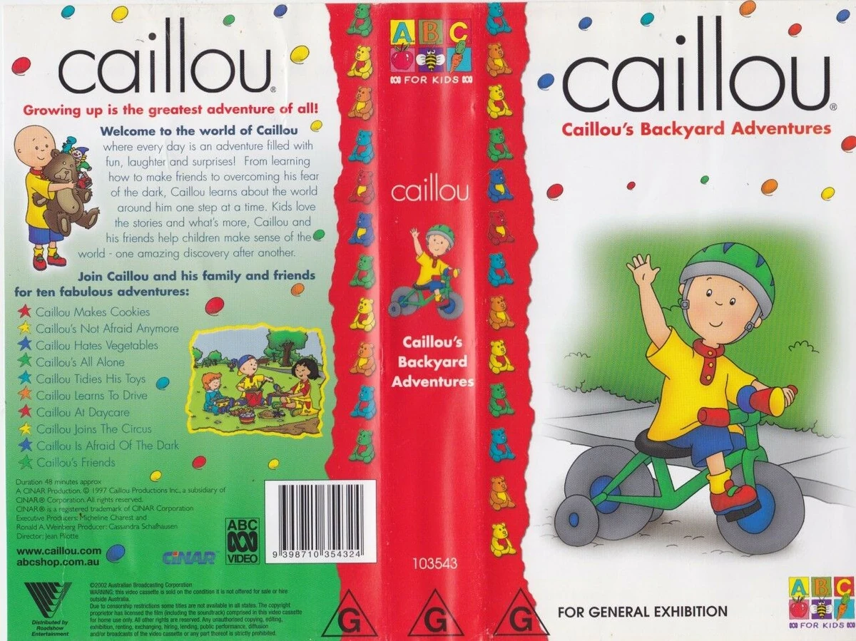 Caillou's Backyard Adventures | ABC For Kids Wiki | Fandom