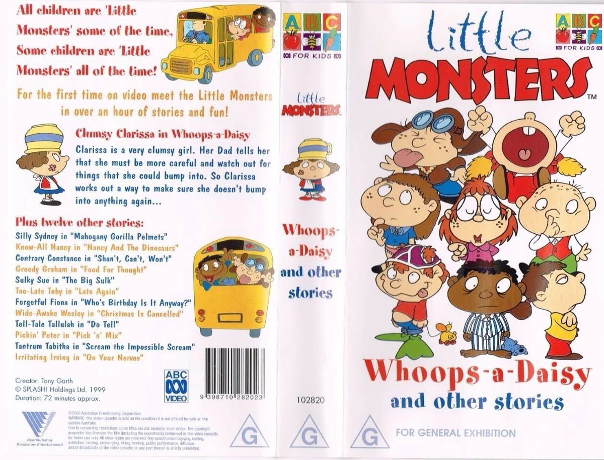 Little Monsters - Whoops A Daisy and Other Stories | ABC For Kids Wiki ...