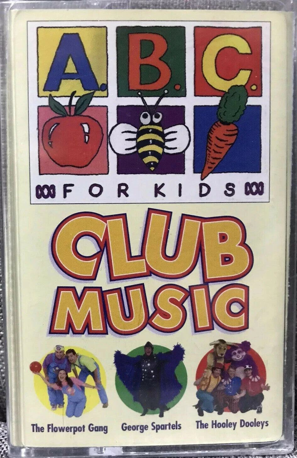 ABC for Kids Club Music Volume 2 (Cassette) | ABC For Kids Wiki | Fandom