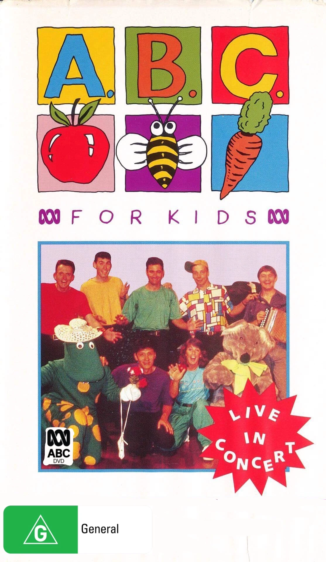 ABC for Kids Fanon: ABC for Kids Live in Concert (DVD) | ABC For Kids ...