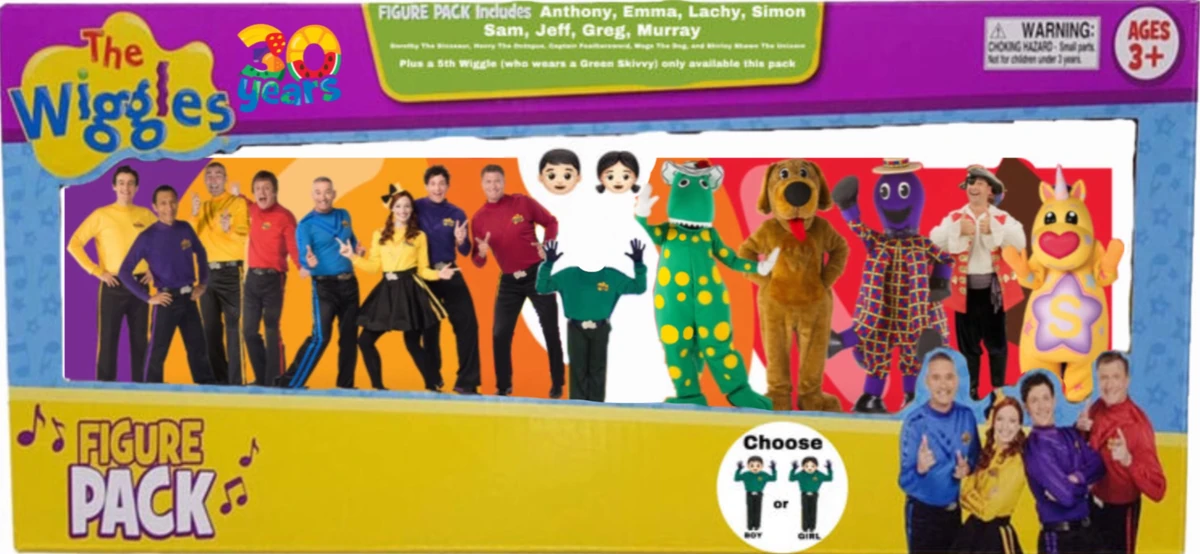 ABC For Kids Fanon: The Wiggles - Figure Pack (30th Anniversary Edition ...