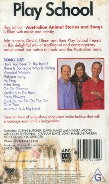 Australian Animal Stories & Songs (Play School video) | ABC For Kids ...