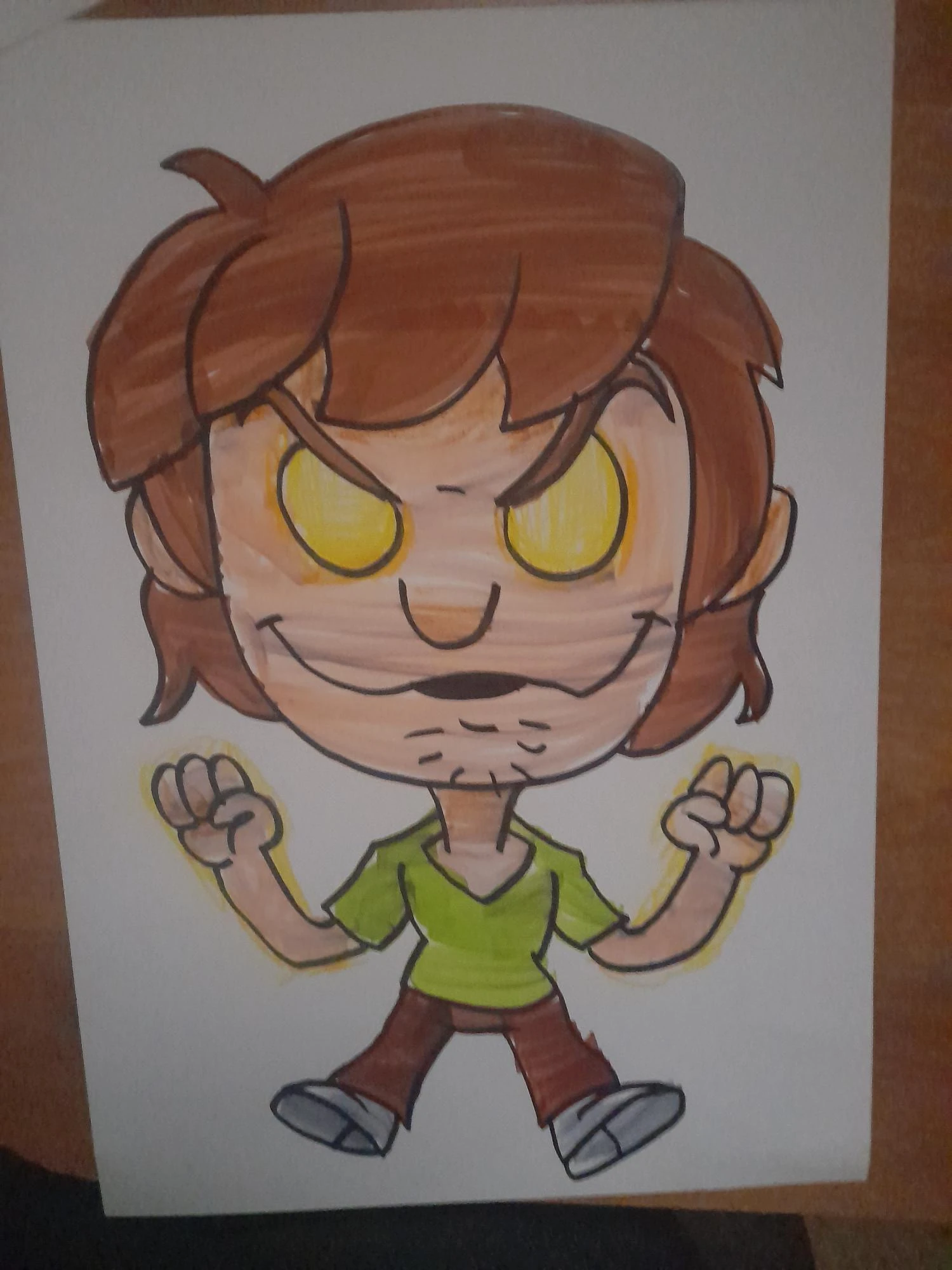 My drawing of Ultra Instinct Shaggy | Fandom