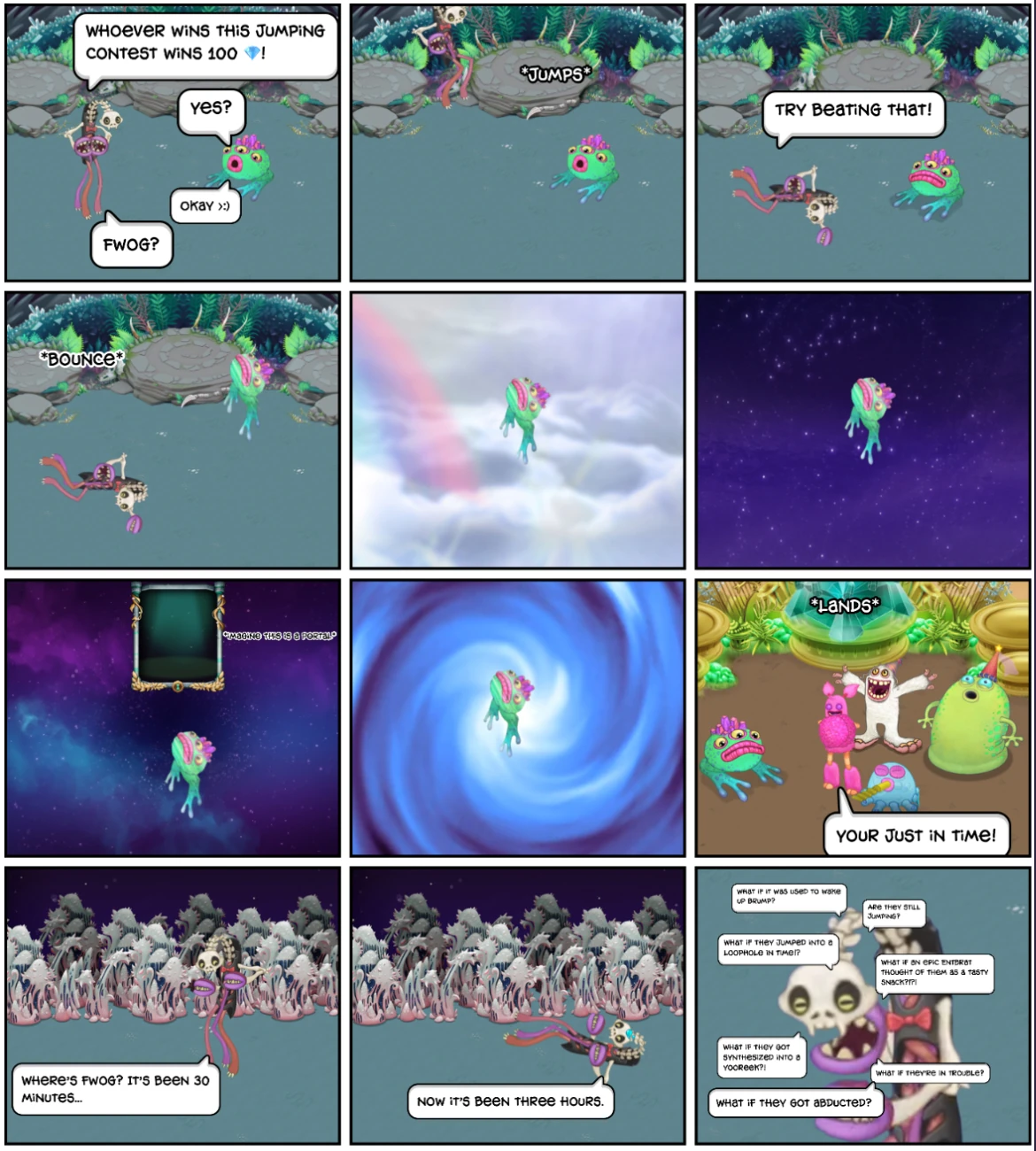 Comic for each magic monster part 1: clackula | Fandom