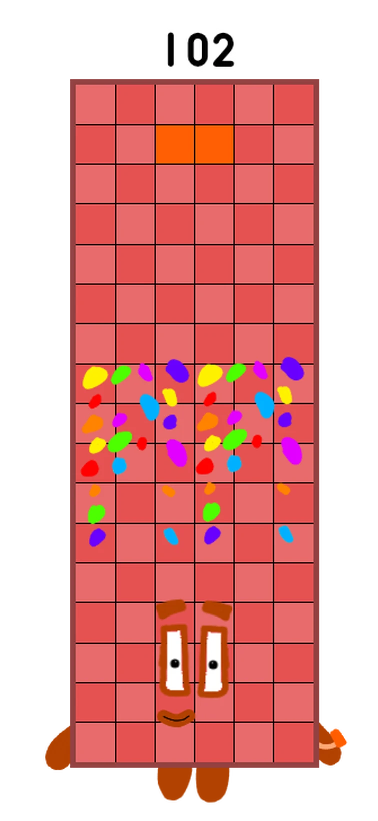 My Fanmade Numberblocks 101-149 is made! (151-199 are in progress ...