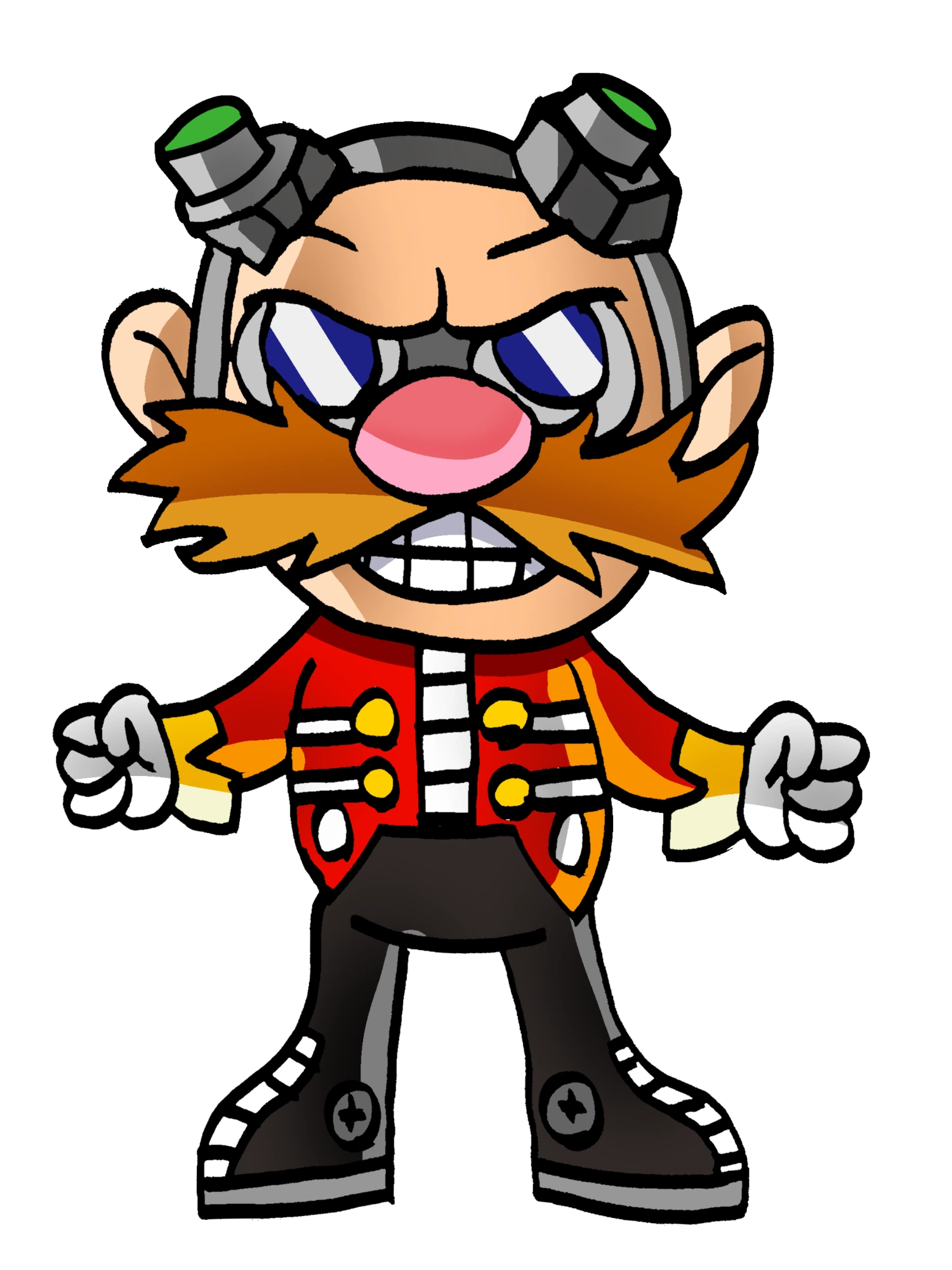 My drawing of Dr. Robotnik/Eggman | Fandom