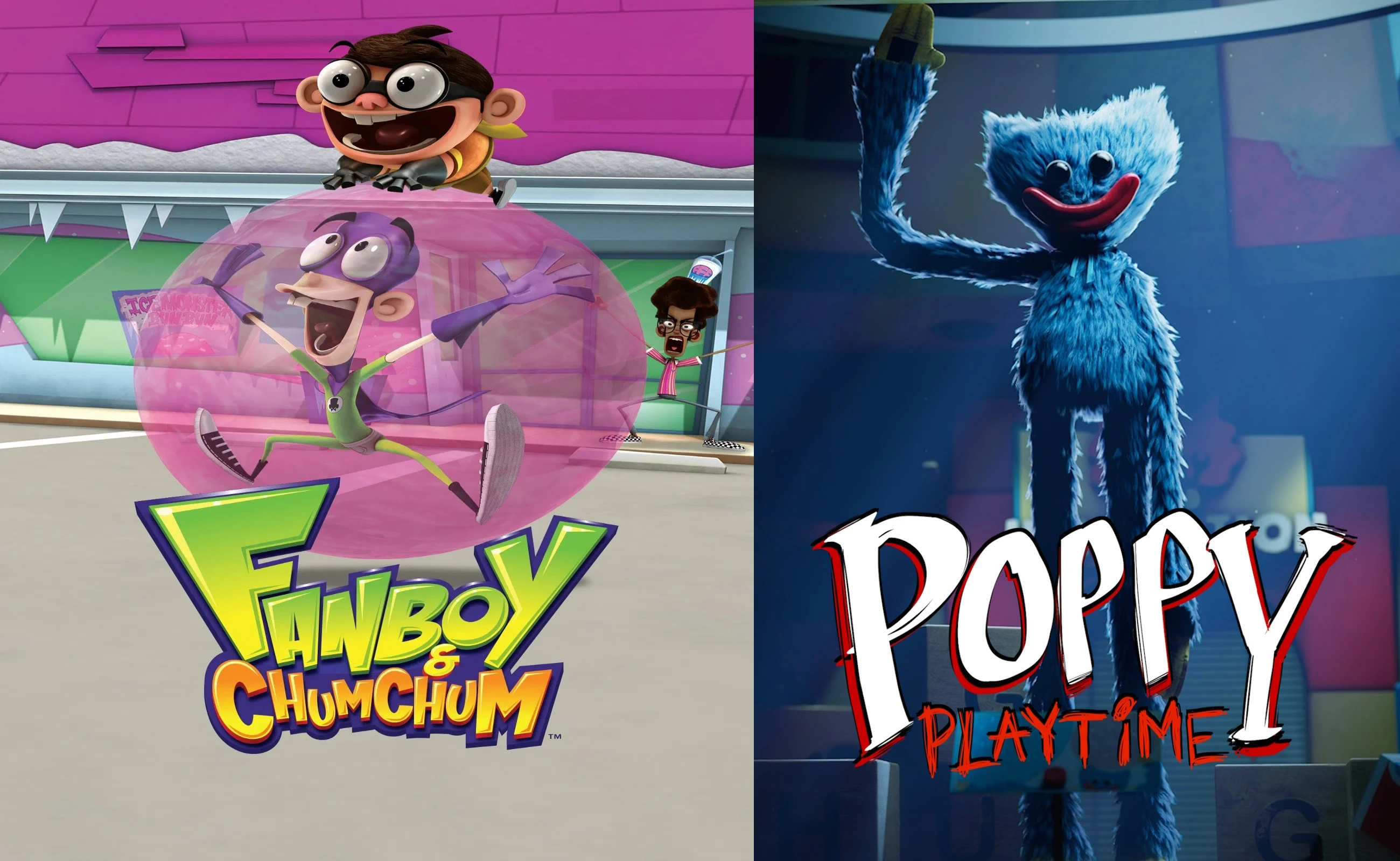 Happy Anniversary to "Fanboy & Chum Chum" and "Poppy Playtime"! | Fandom