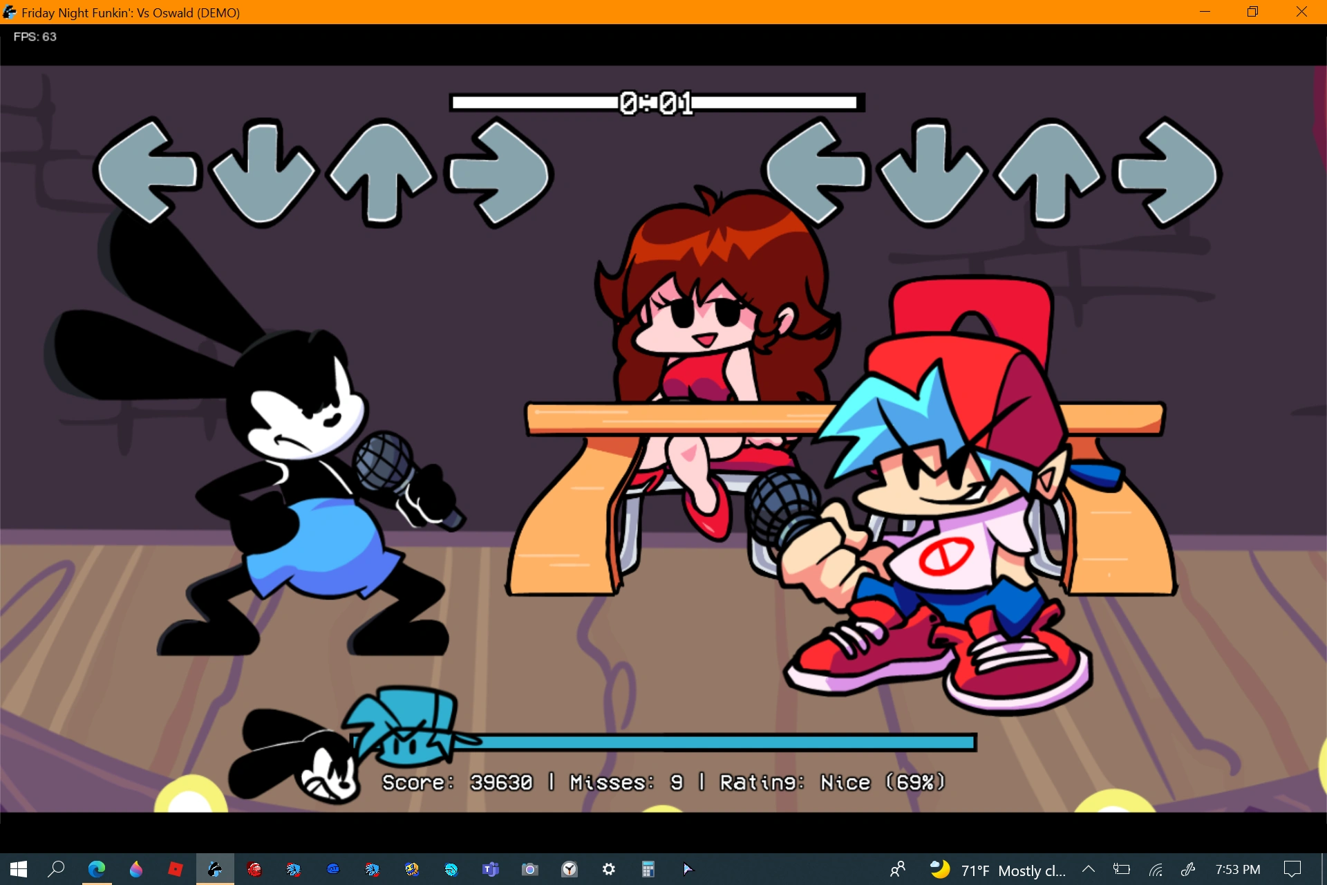 So when i beat Rabbit's luck i had this accuracy... | Fandom