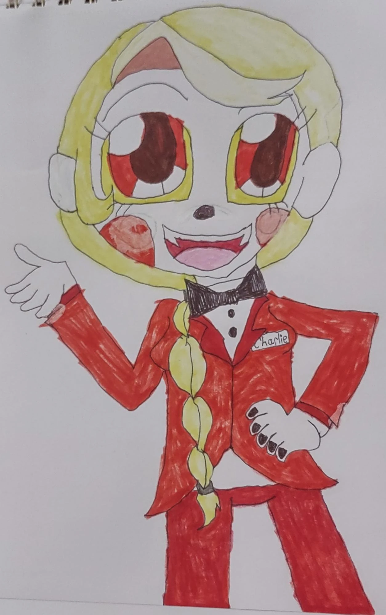 I drew Charlie Morningstar in my art style! 🤍💛 ️🖤💓💙💜🌈 👑🔥🎶 | Fandom
