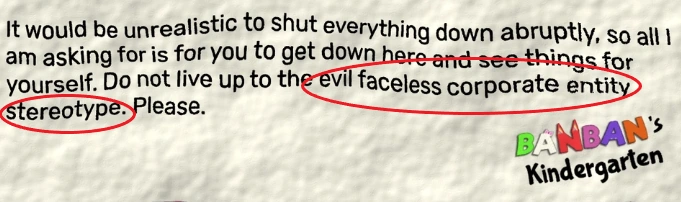 Who is the ''evil faceless corporate entity stereotype'' ? | Fandom