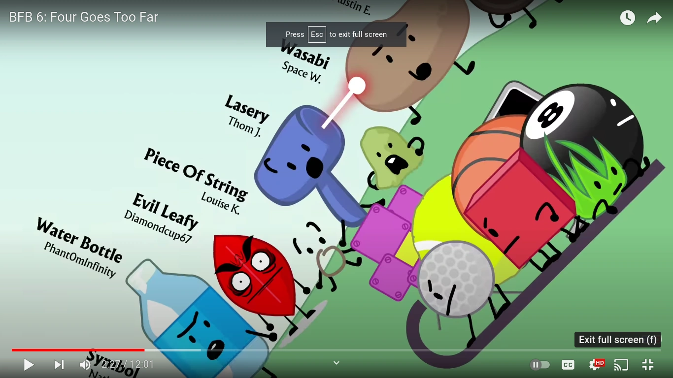 i heard once that evil leafy hasnt appeared since idfb, and yet this exists | Fandom