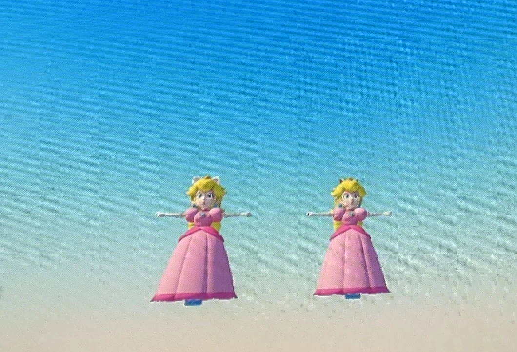 Normal Peach with the Cat & Tanooki Ears & Tail | Fandom