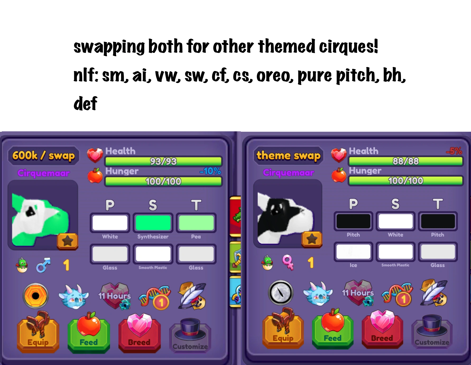 swapping oreo + ai cirque | Fandom