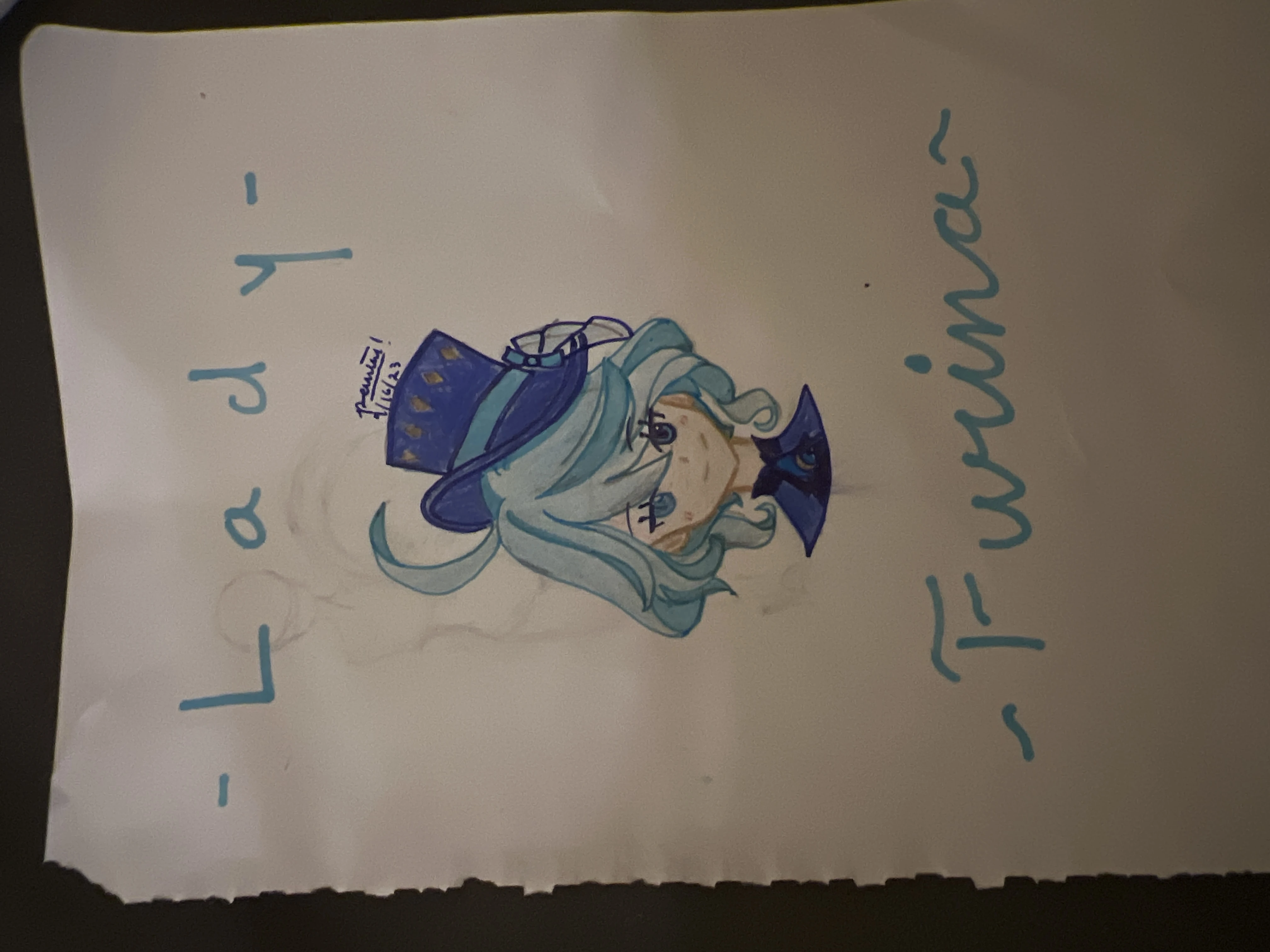 Furina Drawing! | Fandom