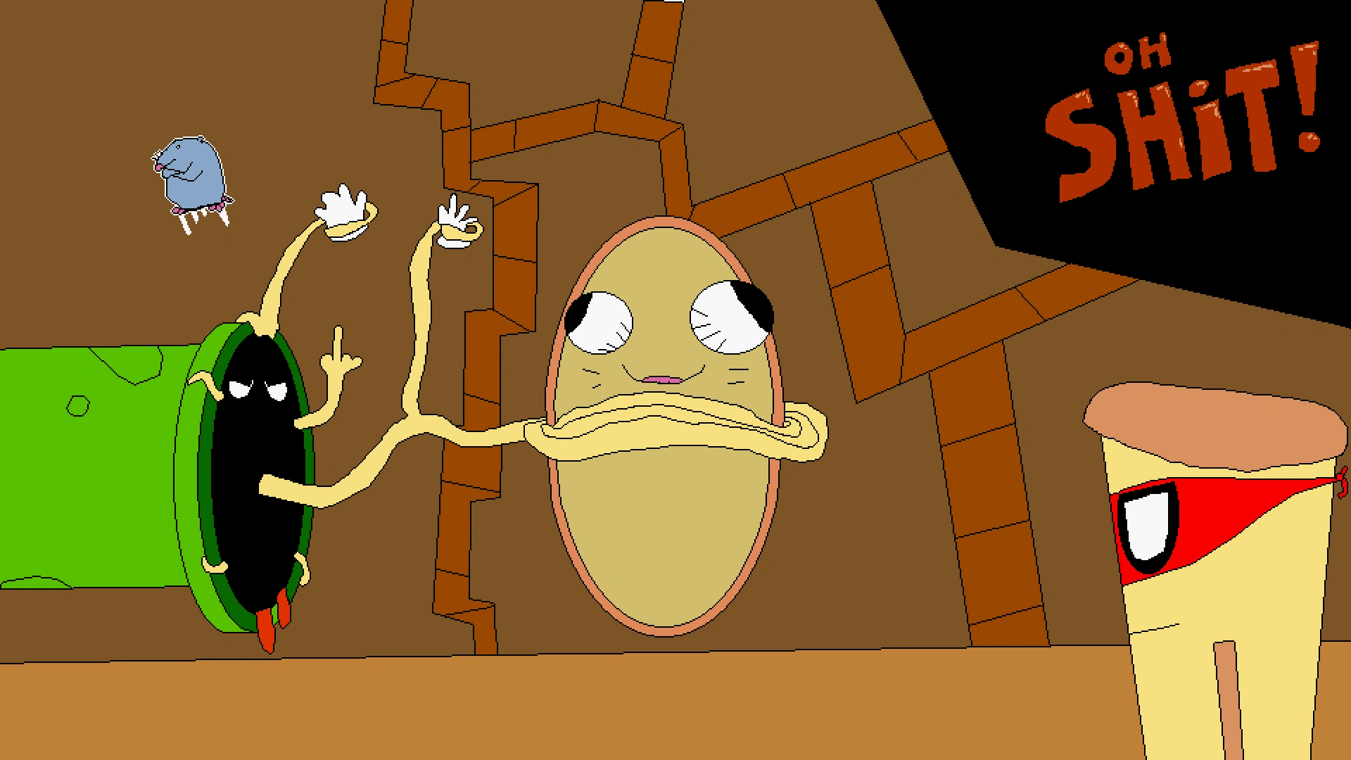 Not sure why, but my skills at drawing somehow degraded. Here's the Oh ...