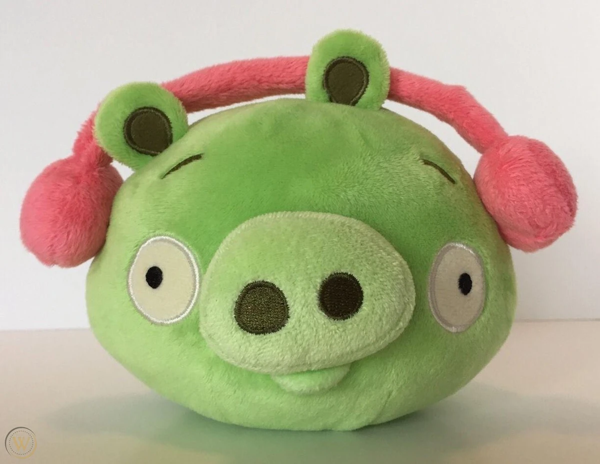 Earmuff Pig (Commonwealth Toys) | Angry Birds Plush Wiki | Fandom