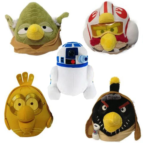 Angry Birds Star Wars Yoda Plush