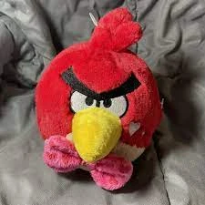 Valentines Red (Pink Bow; Commonwealth Toys) | Angry Birds Plush Wiki ...