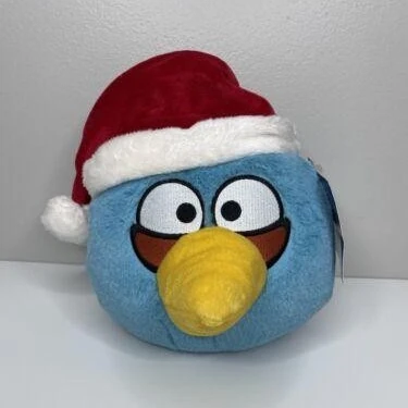 Santa Blue (Commonwealth Toys; Updated Design) | Angry Birds Plush Wiki ...