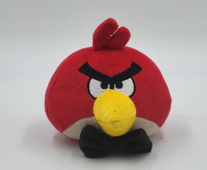 Valentines Red (Black Bow; Commonwealth Toys) | Angry Birds Plush Wiki ...
