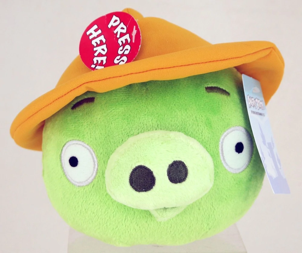 Construction Hat Pig (Commonwealth Toys; Second Design) | Angry Birds ...
